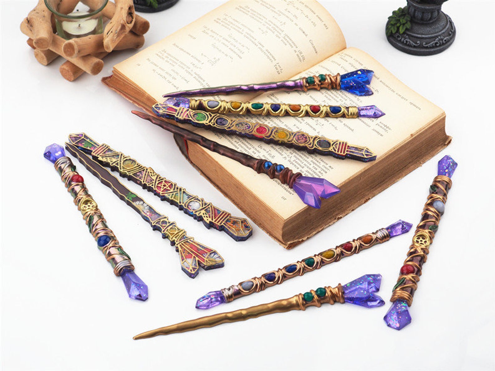 Magic Wand Silicone Mold-magic Wand Resin Mold-magic Wand - Etsy