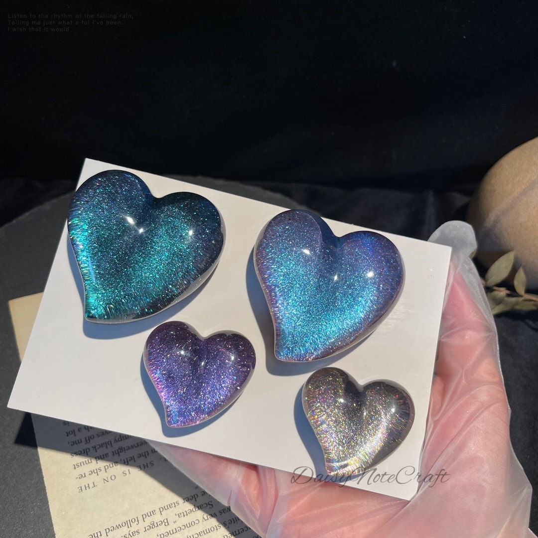 3D Heart Shaped Silicone Mold-sizes Heart Mold-love Heart Resin Gift ...