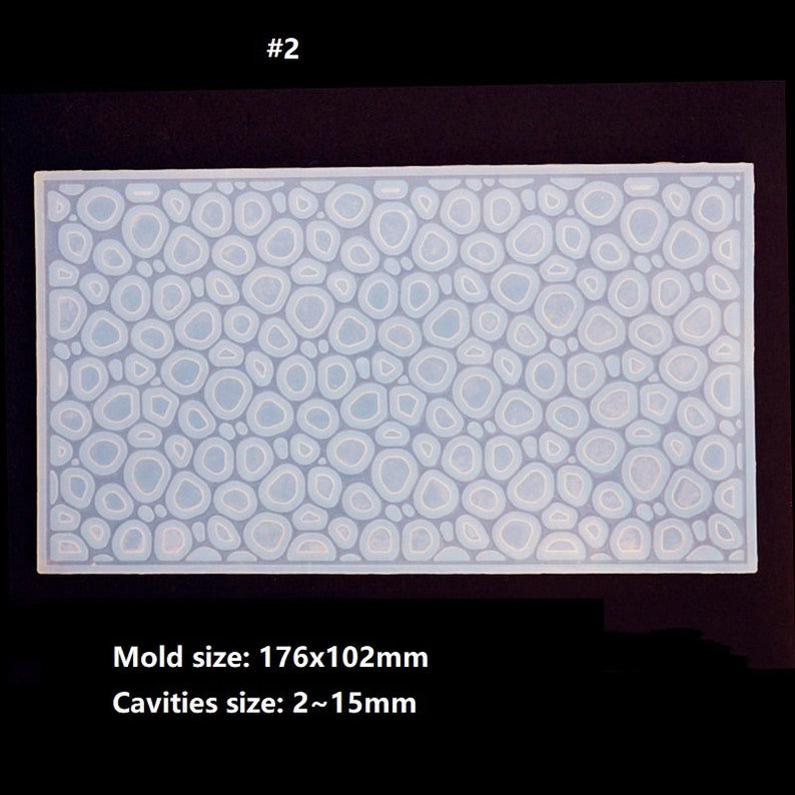 Water Ripple Silicone Mold-ocean Water Line Mold-mosaic Mold - Etsy