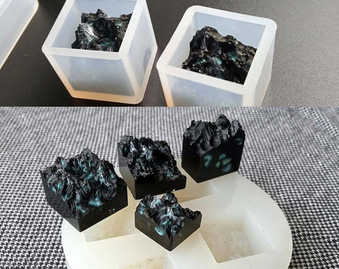 Large Round Ball Candlestick Resin Mold-crystal Spherical | Etsy