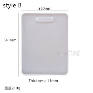 Large Round Silicone Tray Mold-round Coaster Resin Mold-rectangular ...