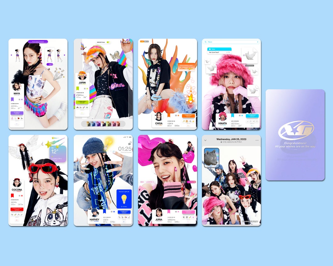 XG Fanmade Photocards Shooting Star - Etsy