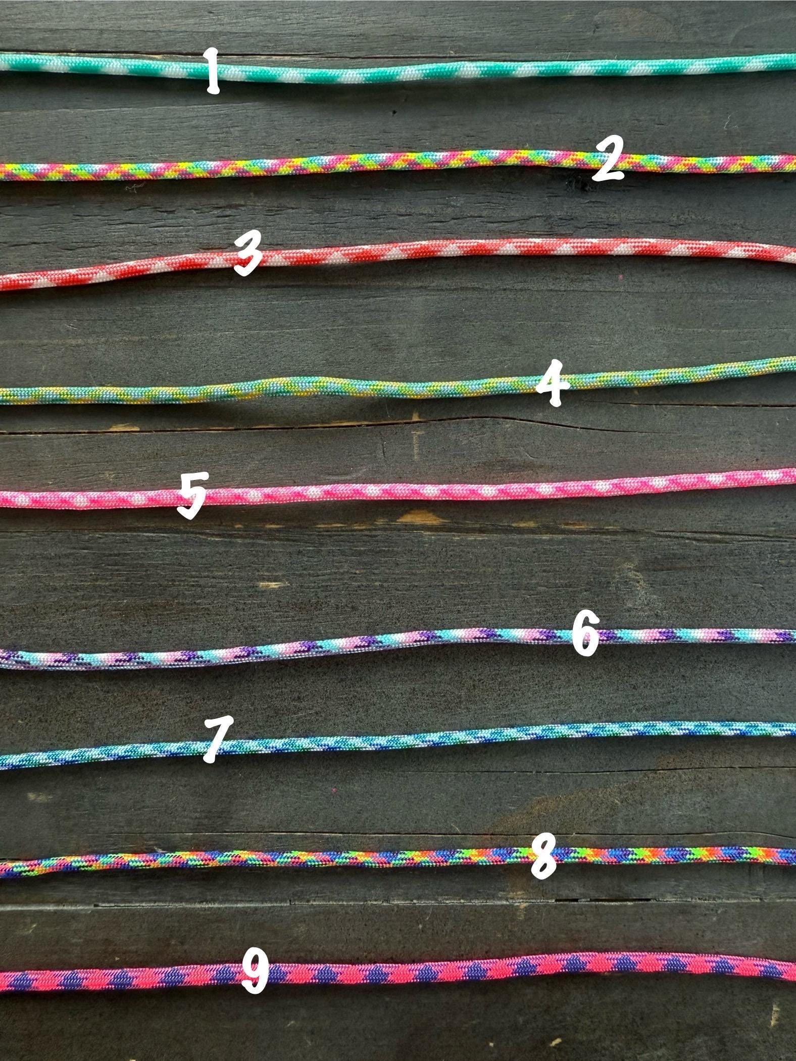 New Cord Colors! Colorful Custom Nylon Cord Word Bead Bracelet || Loyal ...