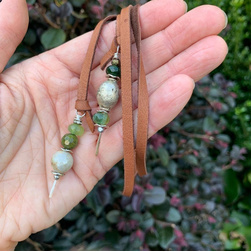 Leather Lariat - Etsy