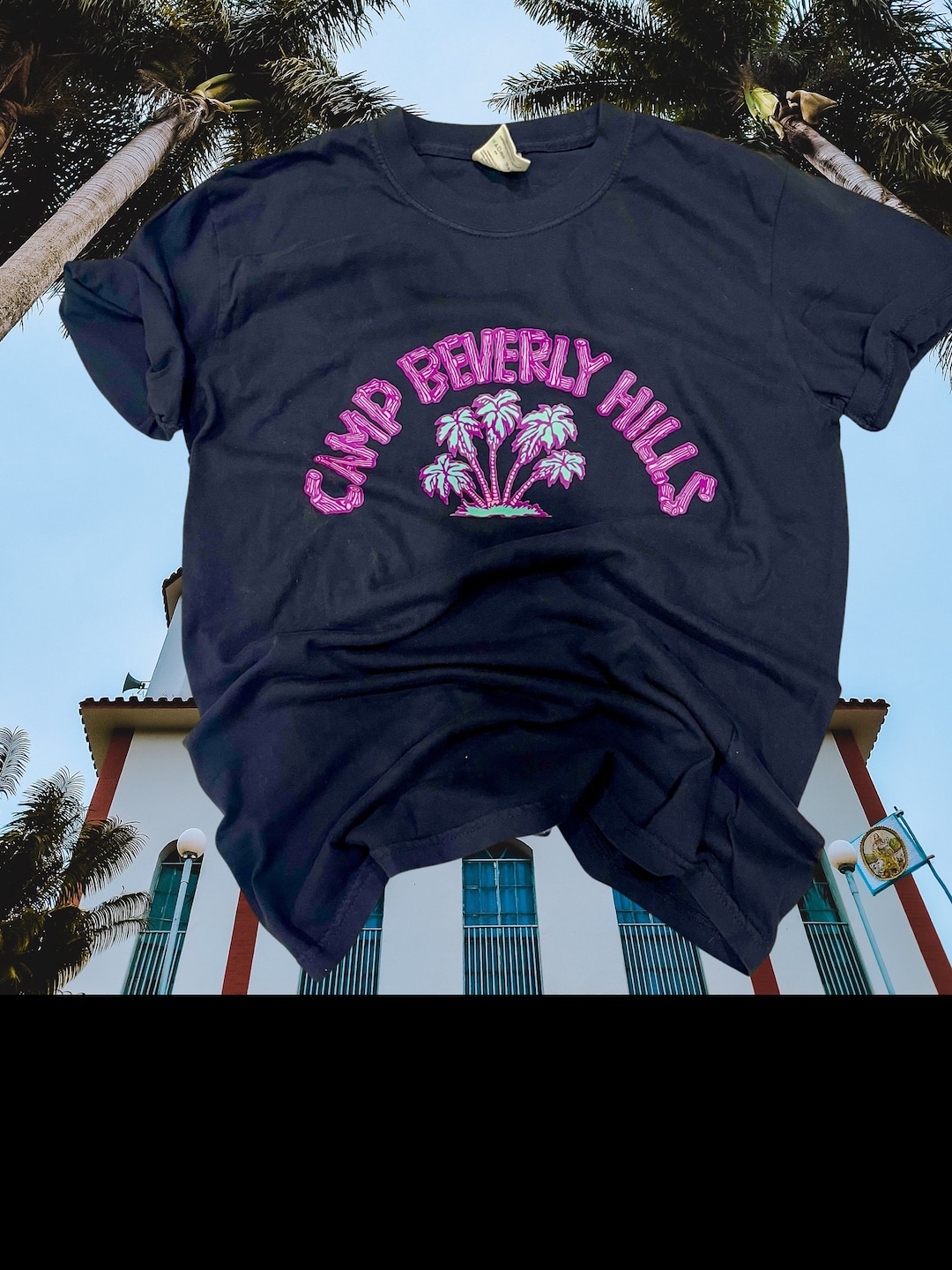 Camp Beverly Hills Sweatshirt Retro California Shirt Souvenir Shirt ...