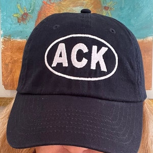 ACK Hat, Nantucket Hat, Nantucket Souvenir, Nantucket Trip Hat - Etsy