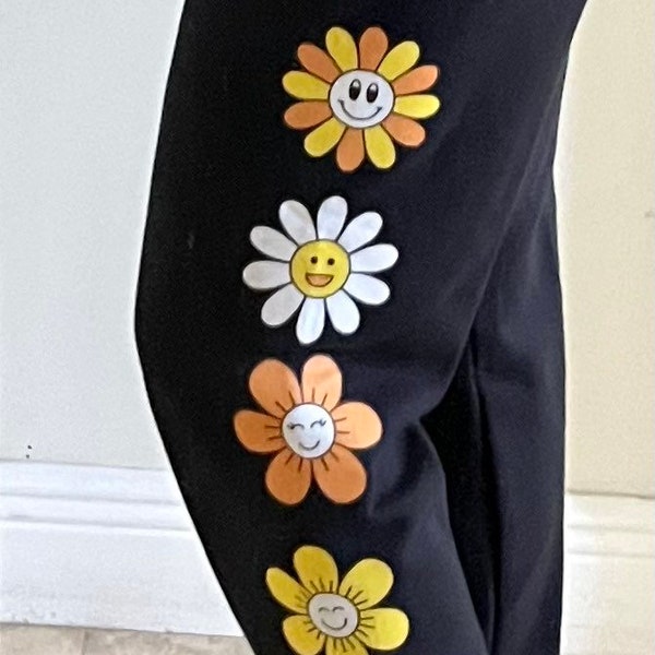Flower Sweatpants - Etsy