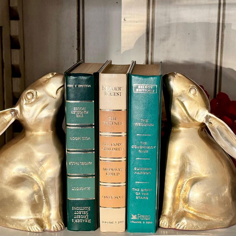 Brass Bookends - Etsy