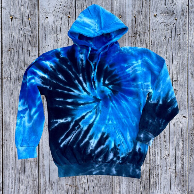 Blue Tie Dye - Etsy