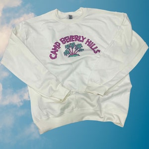 Camp Beverly Hills Sweatshirt, California Souvenir Shirt , Valley Girl ...