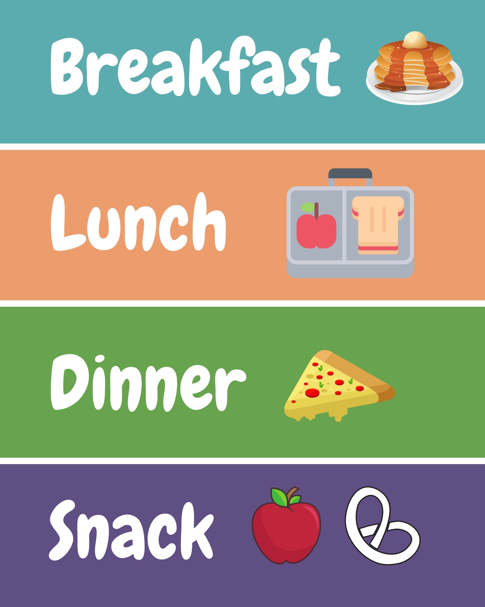 Schedule Labels- Preschool- Kindergarten- Homeschool- Online Learning ...