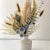 Rust, Greenery, Pheasant Feather Pampas Grass Bouquet/ Bride and ...