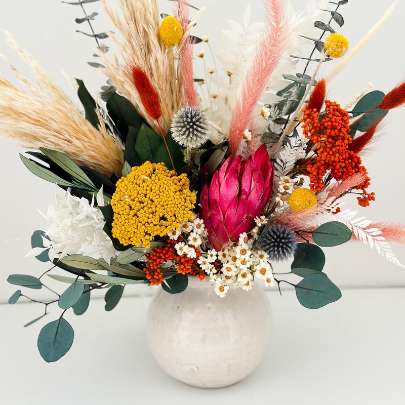 Colorful Flower Vase - Etsy