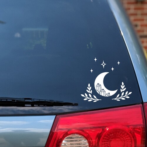 Moon Phase Vinyl Decal Vinyl Sticker Car Window Decal Yeti - Etsy