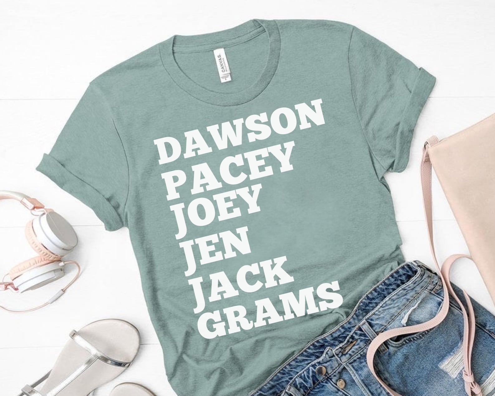 90s Tv Show Tee, Pacey Joey Jen Jack Grams Shirt, Pacey Joey Shirt, Fan ...