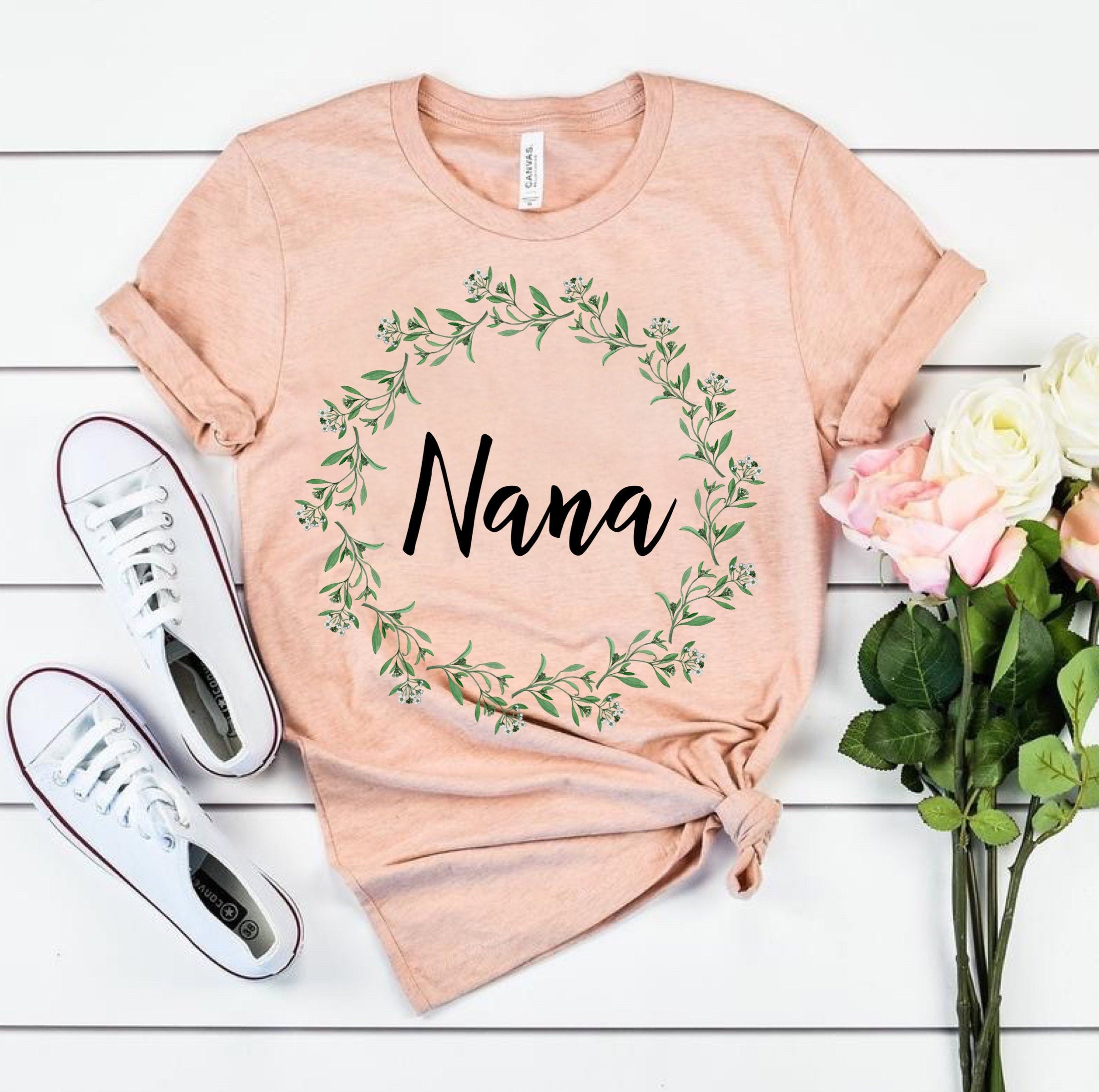 Nana Shirt, Gift for Nana, Nana Shirts, Nana Reveal, Nana Gift, Nana ...