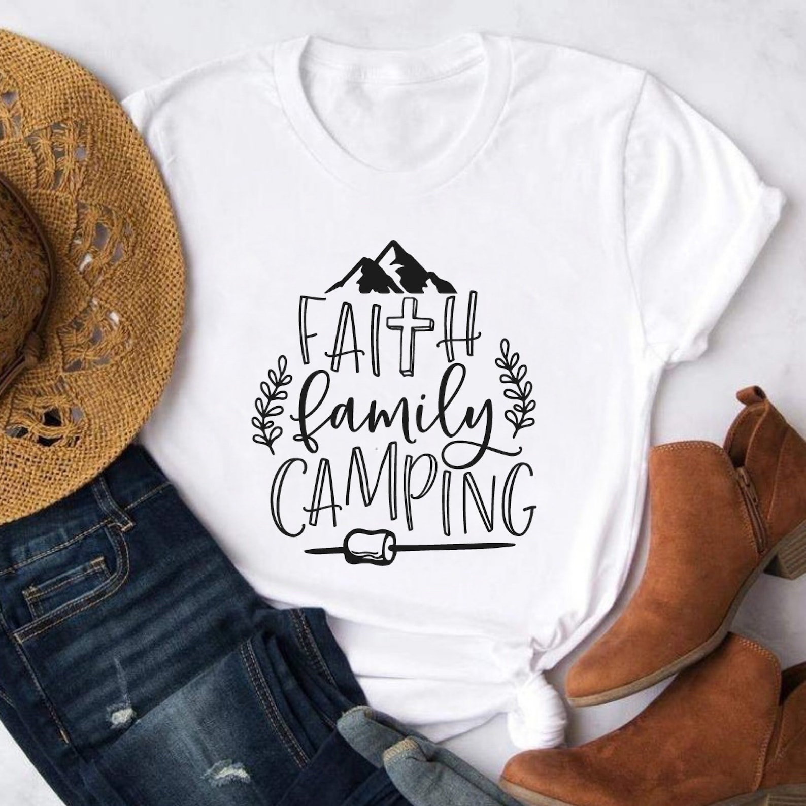 Christian Camping Shirt, Christian Mountain Shirts, Christian Family ...