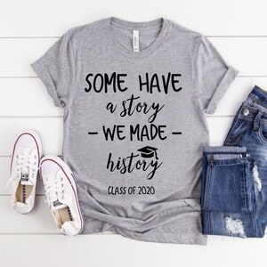 Class of 2020 Quarantine Graduation Shirt, Class of 2020 Graduation ...