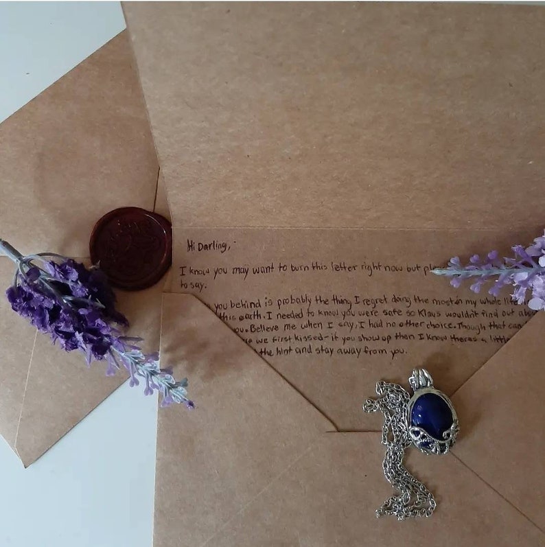 Custom the Vampire Diaries Universe Letter - Etsy