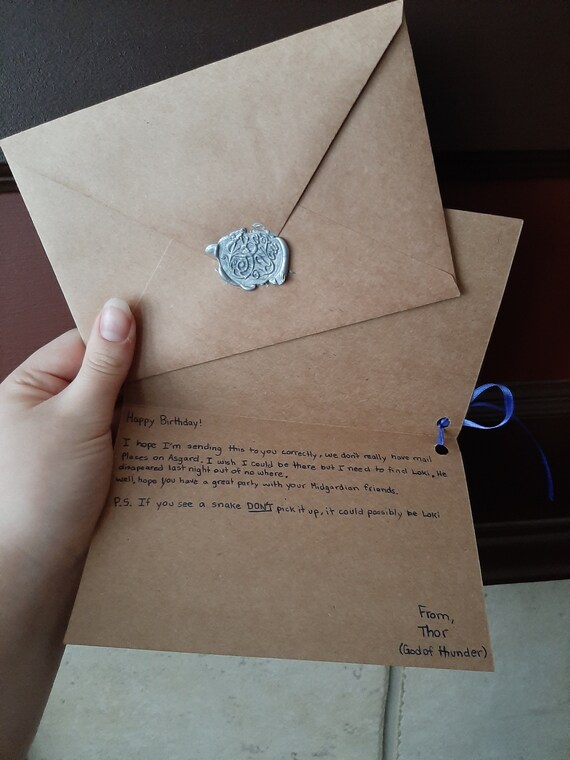 Custom Marvel Character Letter - Etsy