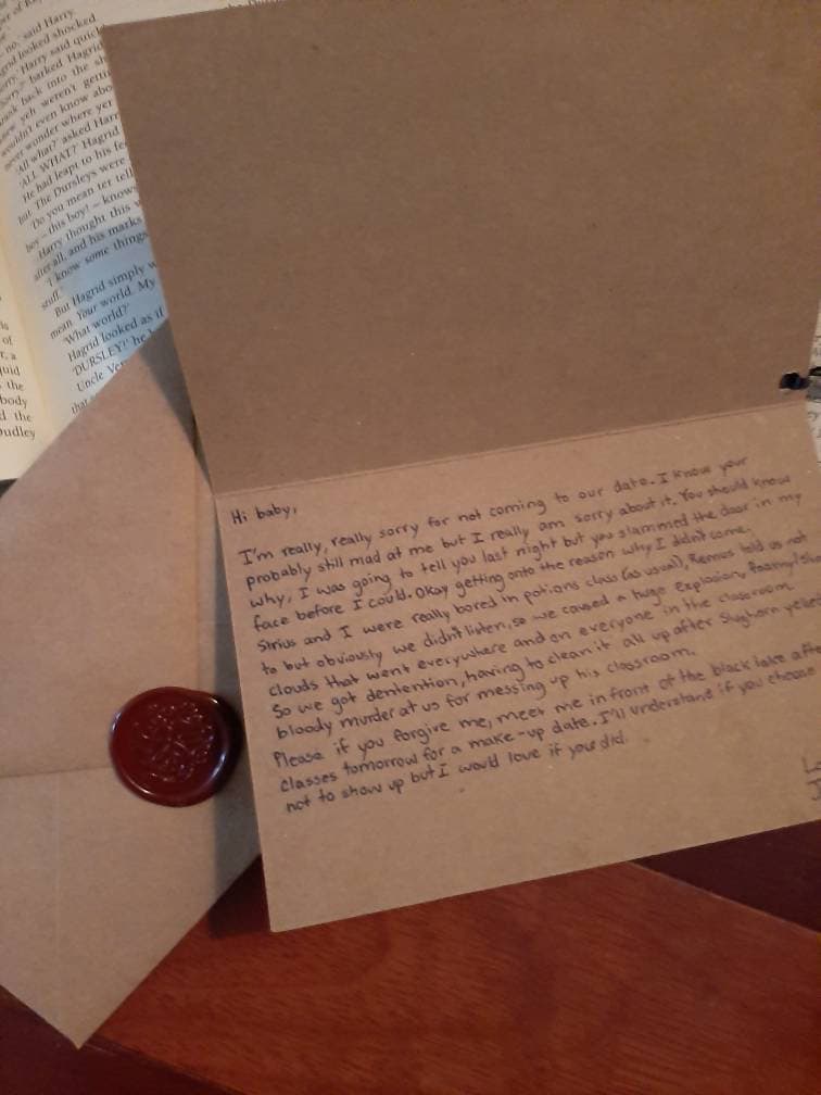 Custom Harry Potter Character Letter - Etsy Canada