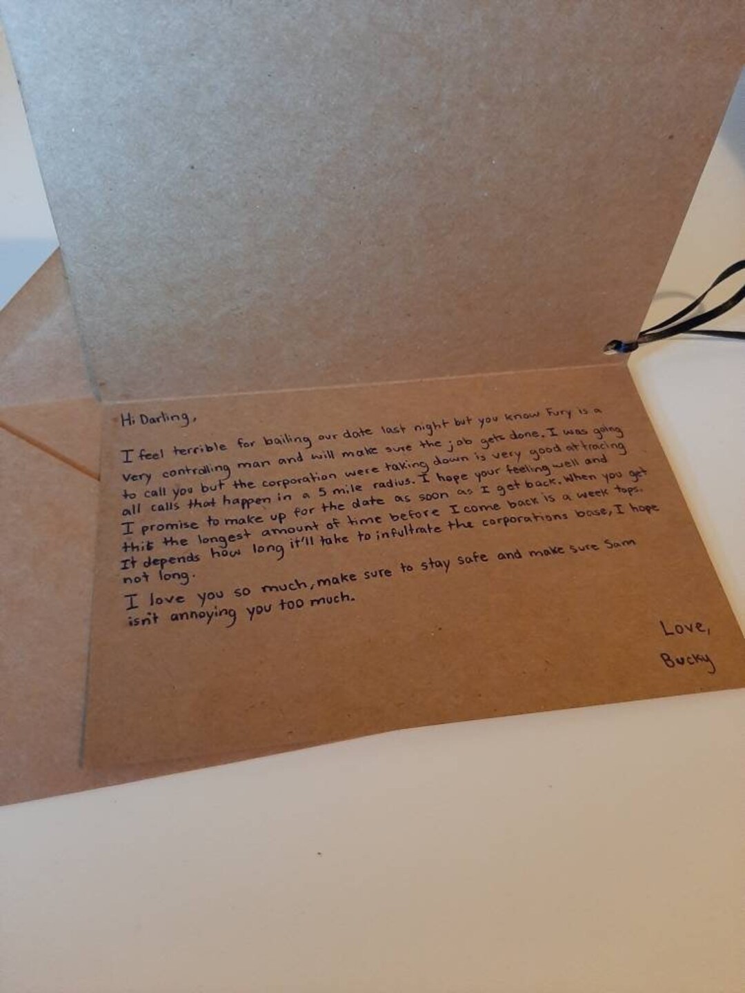 Custom Marvel Character Letter - Etsy