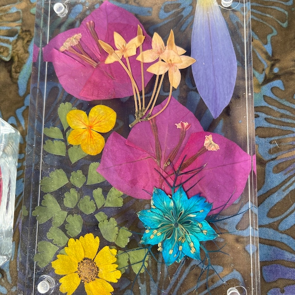 Pressed Tropical Flowers - Etsy