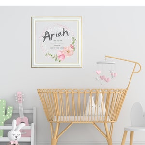 Baby Girl-ariah-name Meaning-name Manings-baby Art-memory Book-name ...
