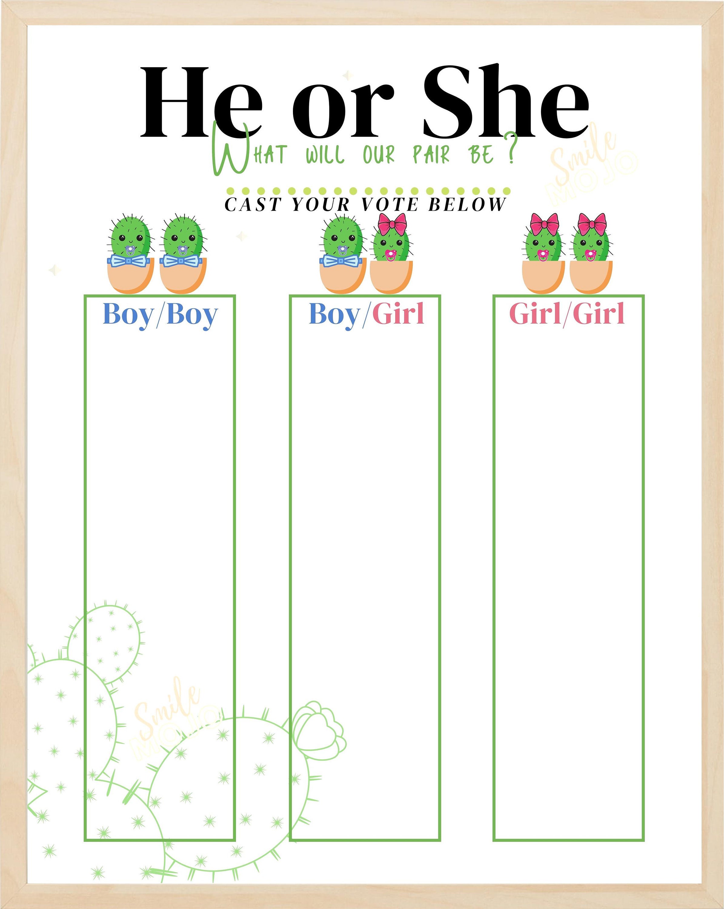 Twins Gender Reveal-Cast Your Vote-Gender Reveal Print-Gender - Etsy España Twins Gender Reveal-Cast Your Vote-Gender Reveal Print-Gender - Etsy España