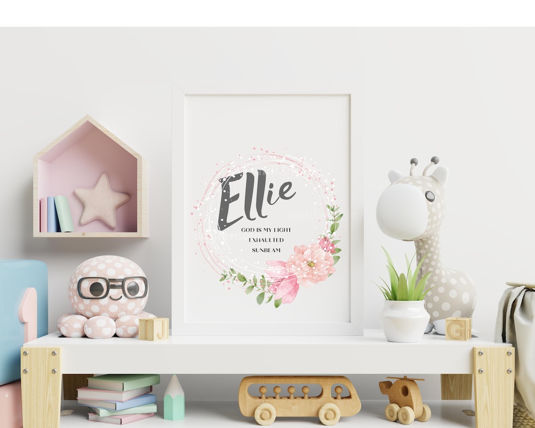 Baby Girl-ELLIE-Name Meaning-Best Seller Girl - Etsy España