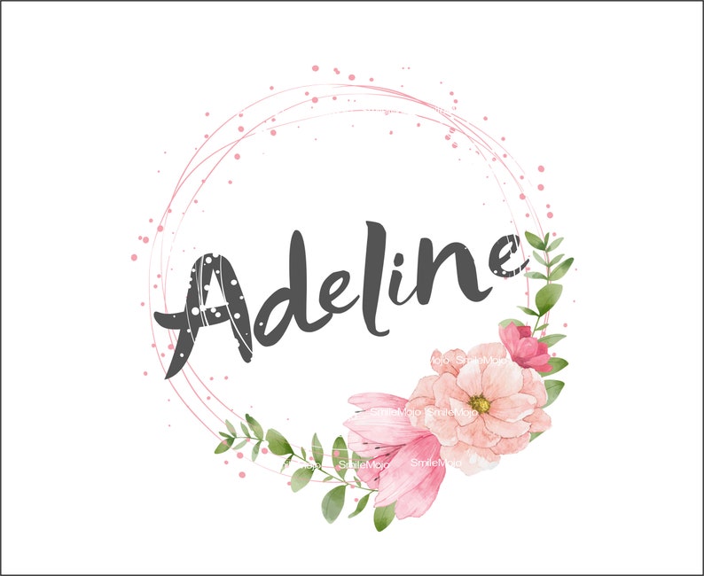Baby Girl-adeline-name Meaning-name Meanings-baby Art-memory Book-name ...