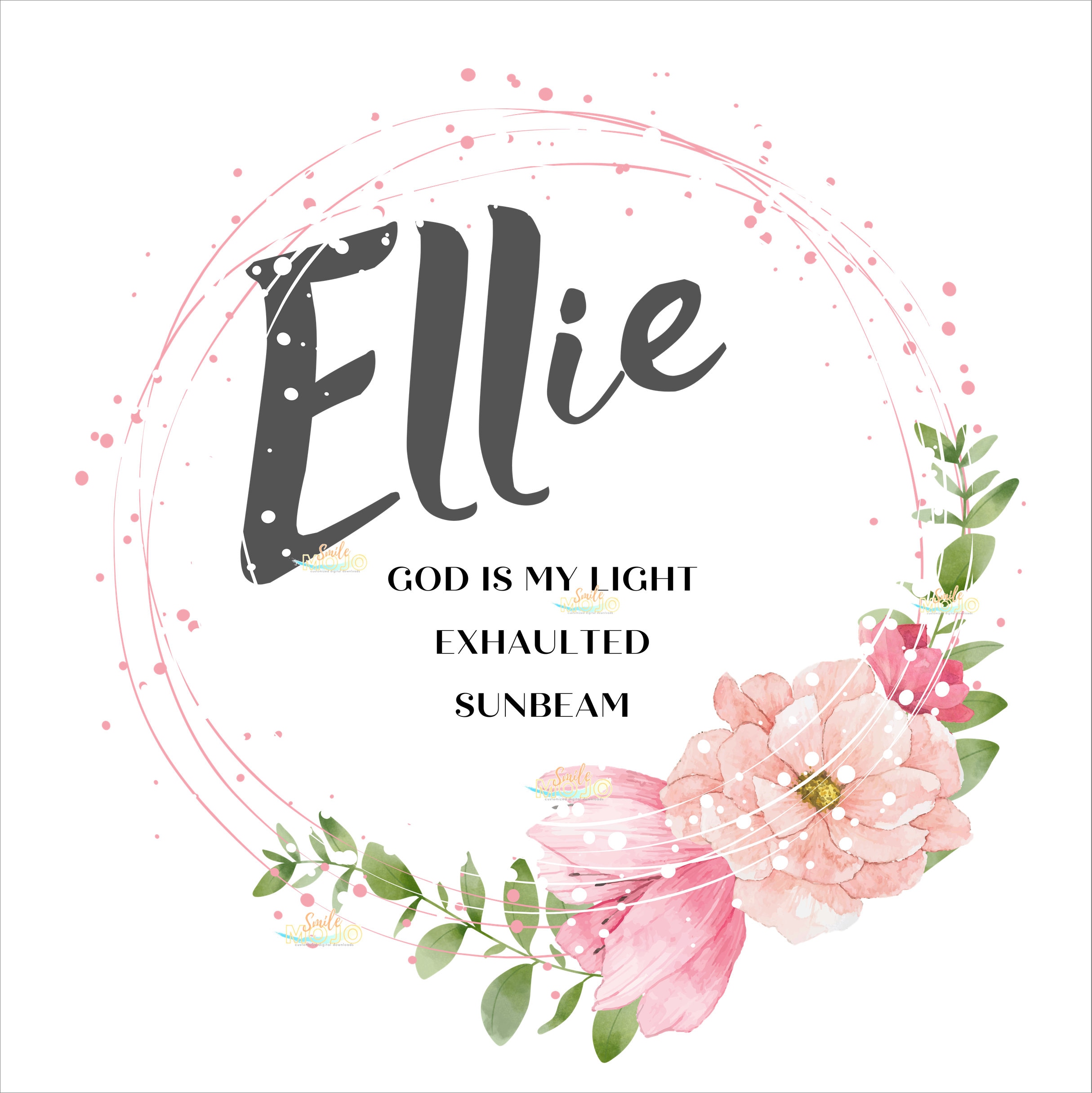 Ellie Name Design