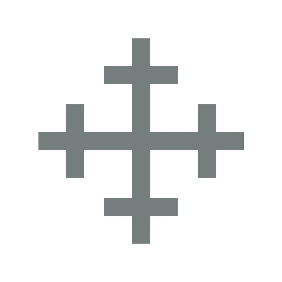 Cross Crosslet Vinyl Decal Cross Christian Religious Symbol Sticker - Etsy
