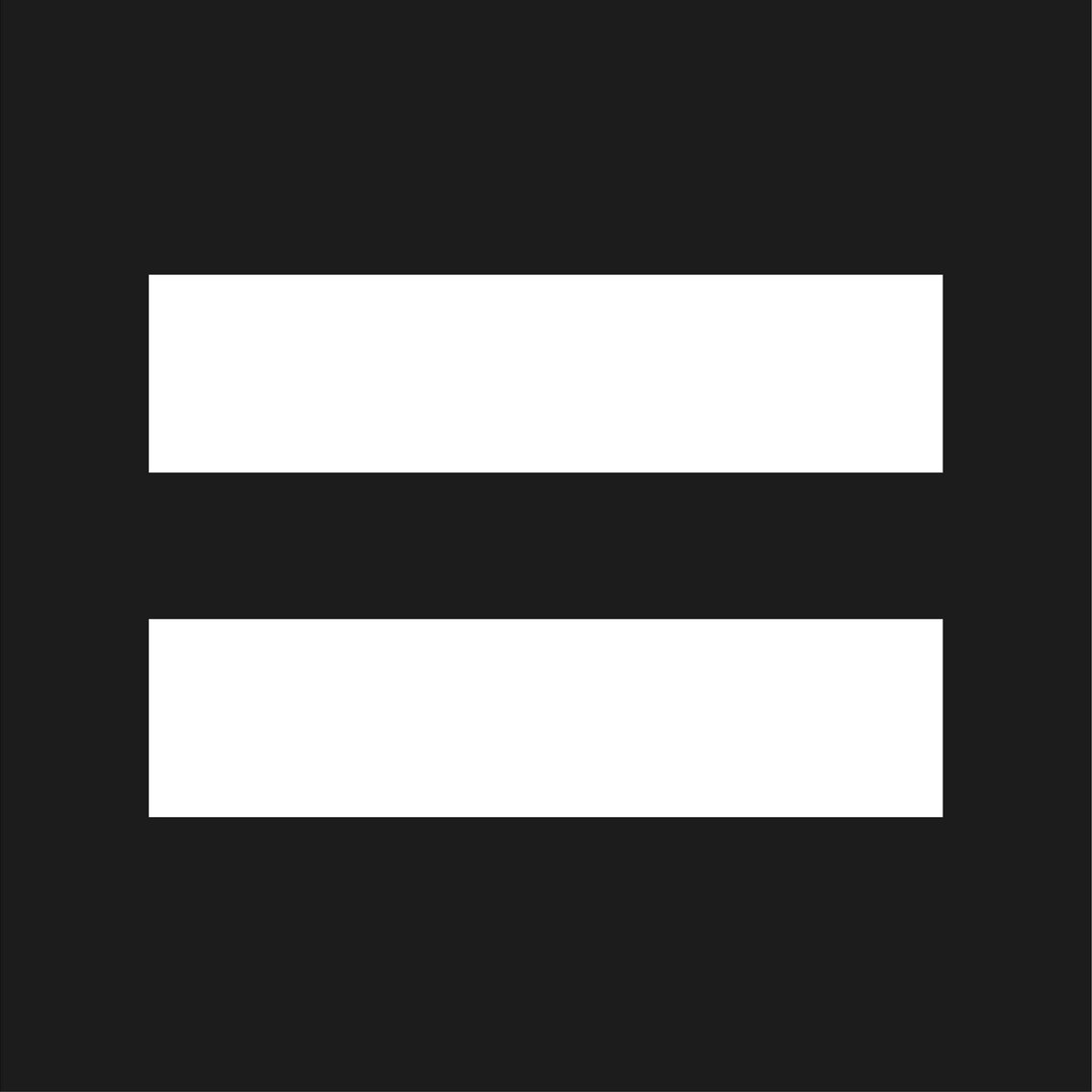 Equals Symbol Vinyl Decal Window Laptop Sticker - Etsy