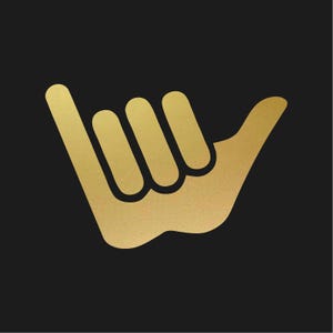 Aloha Shaka Hand Vinyl Decal Car Window Hawaii Sticker - Etsy