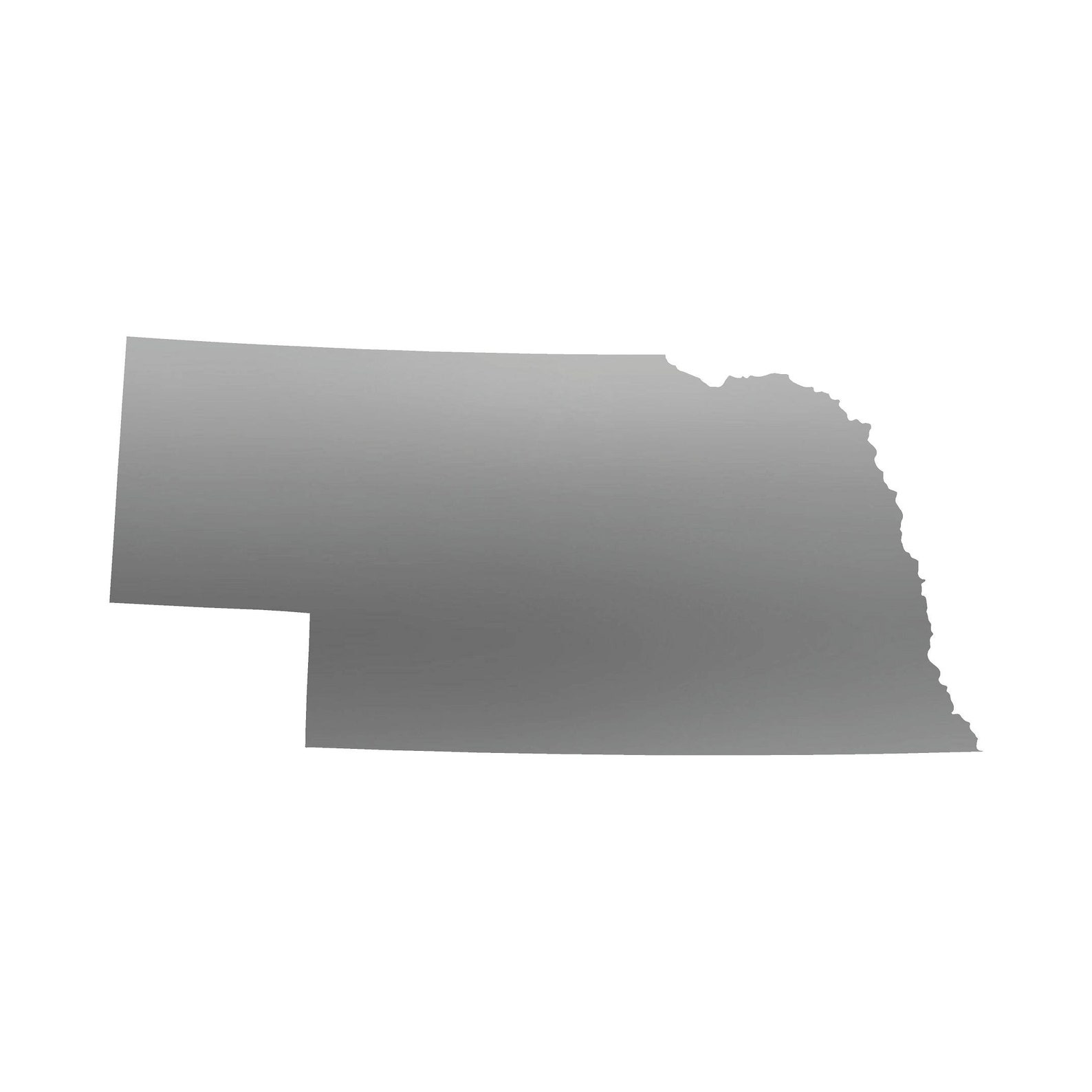 Nebraska State Outline Vinyl Decal Sticker - Etsy