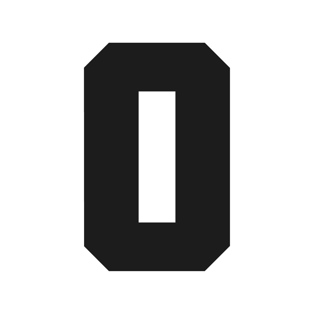 Number Zero Varsity Font Vinyl Decal 0 Bold Sports Team Font Sticker - Etsy