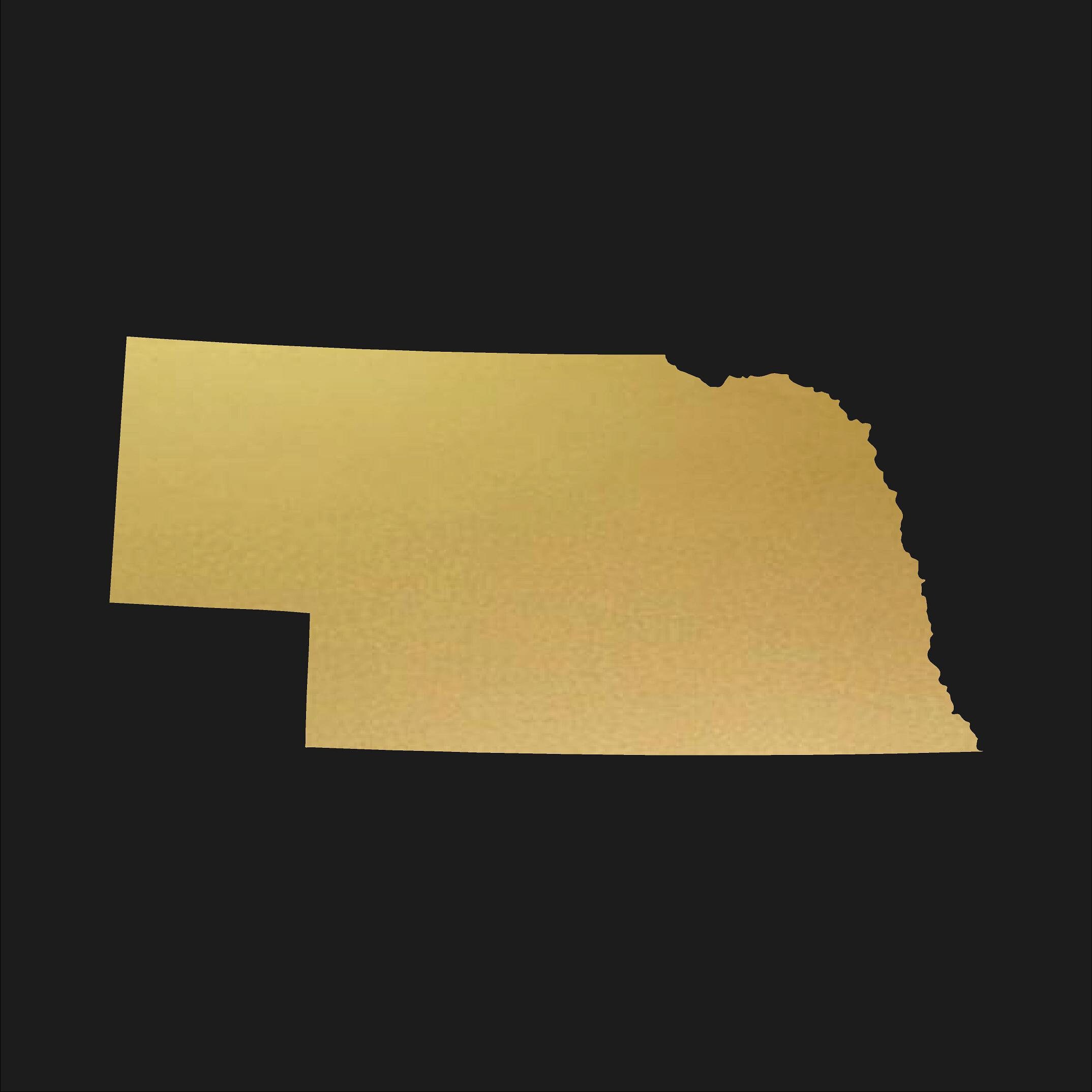 Nebraska State Outline Vinyl Decal Sticker - Etsy