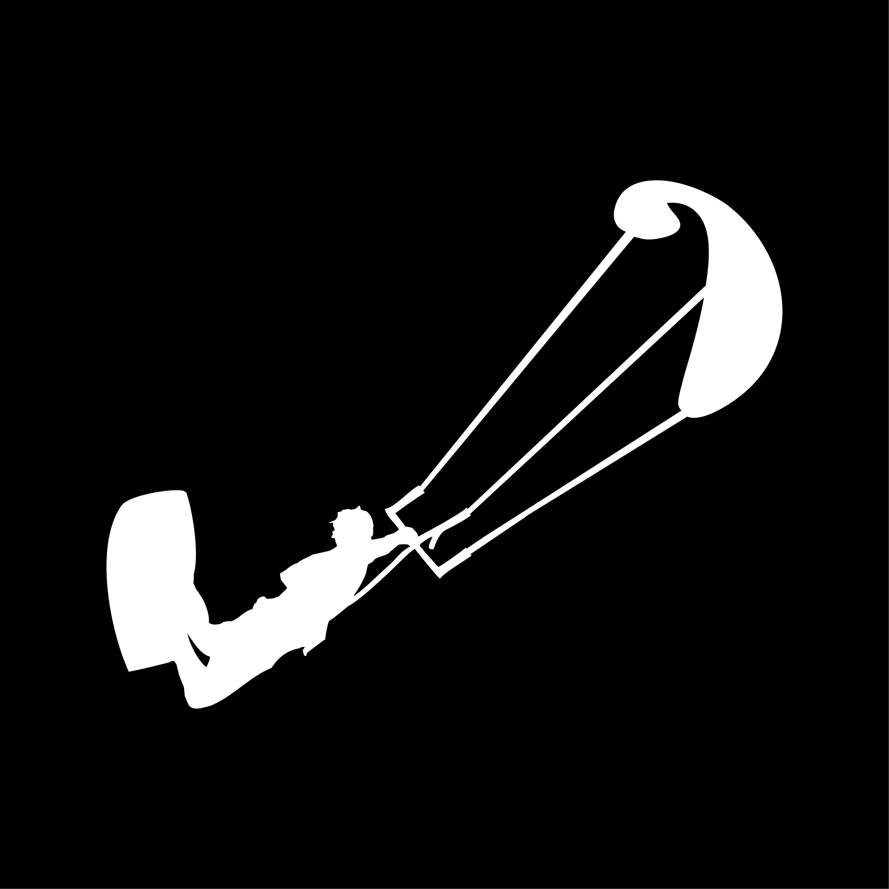 Kiteboarding Vinyl Decal Kitesurfing Board Sticker - Etsy