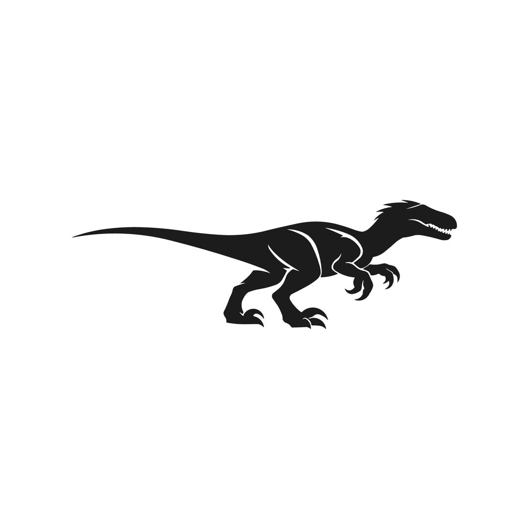 Velociraptor Vinyl Decal Window Laptop Jurassic Period Raptor Sticker ...