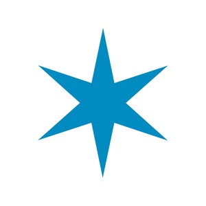 6 Point Star Shape Vinyl Decal Star Symbol Sticker - Etsy