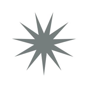 11 Point Star Shape Vinyl Decal Star Symbol Sticker - Etsy