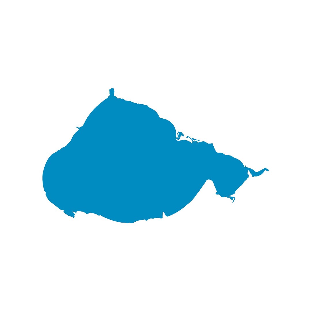 Lake Pontchartrain Outline Vinyl Decal Car Window Laptop Sticker - Etsy