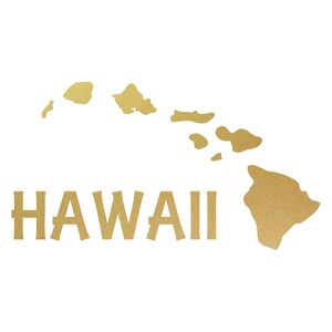 Hawaiian Islands Vinyl Decal Sticker - Etsy