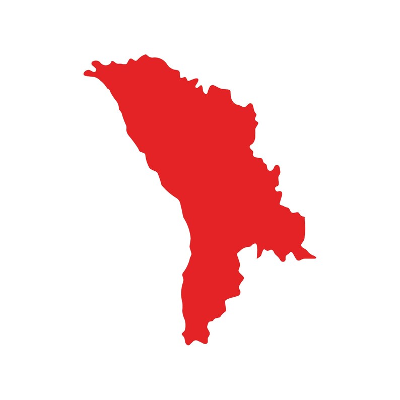Moldova Country Outline Vinyl Decal Laptop Car Window Sticker - Etsy
