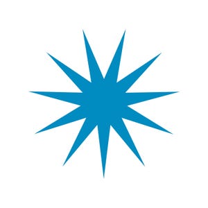 11 Point Star Shape Vinyl Decal Star Symbol Sticker - Etsy