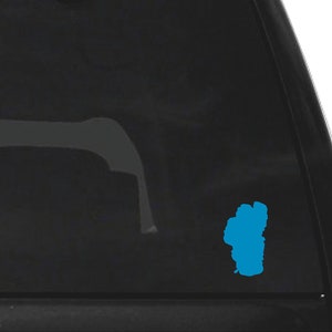 Lake Tahoe Outline Vinyl Decal Sticker - Etsy
