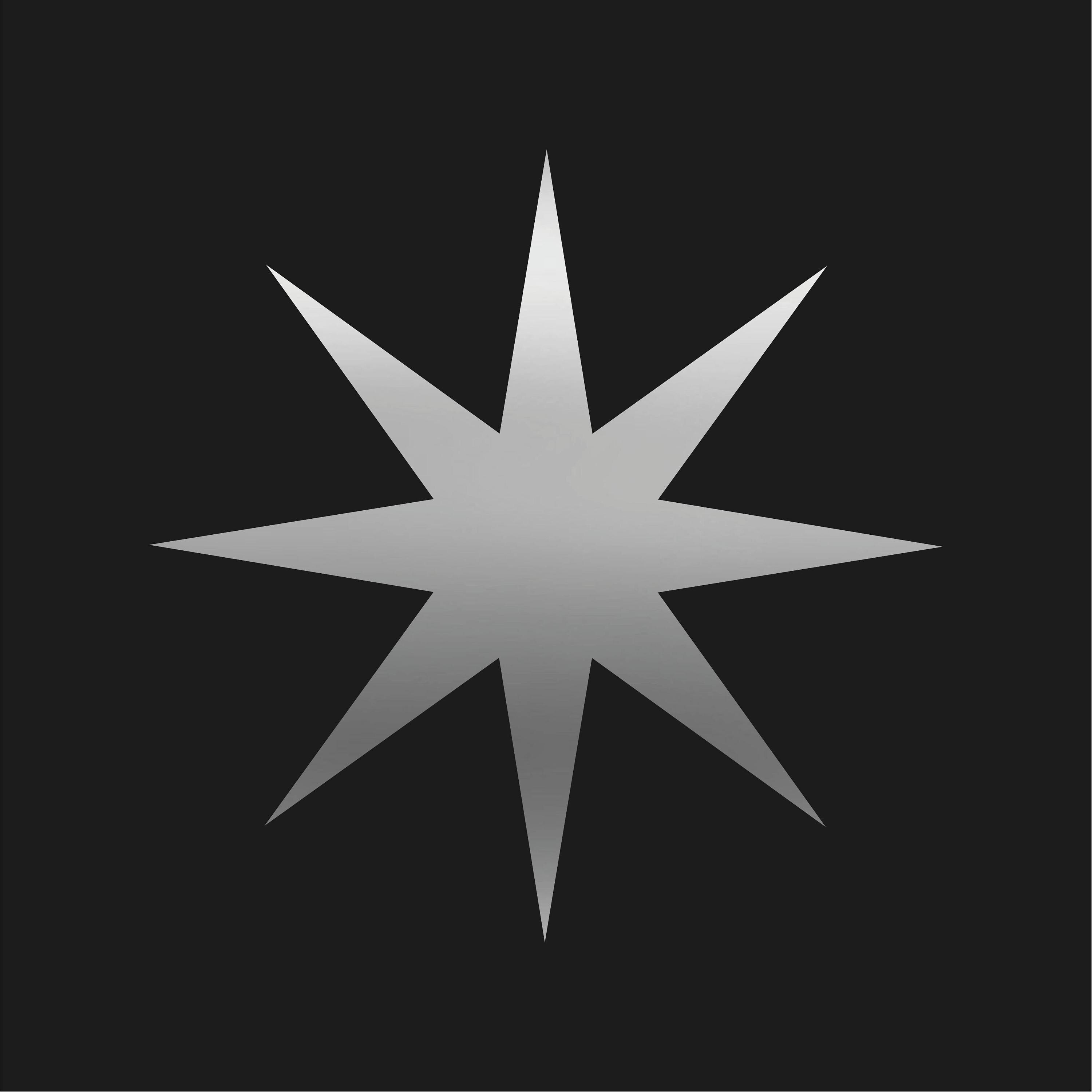 8 Point Star Shape Vinyl Decal Star Symbol Sticker - Etsy