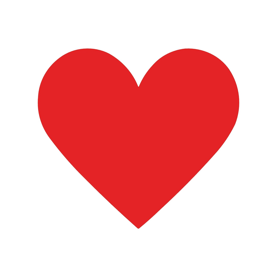 Heart Shape Vinyl Decal Love Symbol Sticker - Etsy