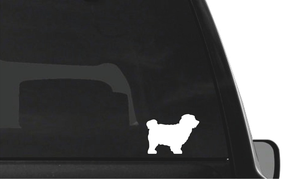 Coton De Tulear Vinyl Decal Car Window Laptop Dog Silhouette Sticker - Etsy